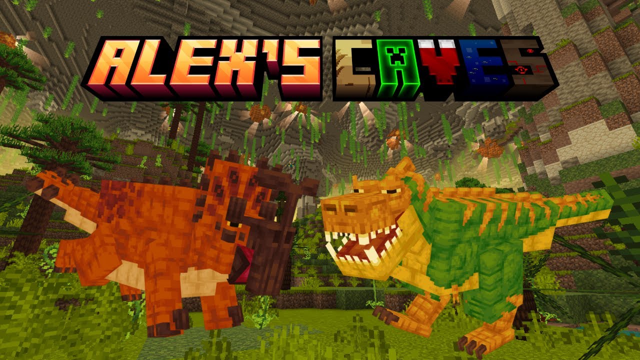 Cavernas de Alex: Cavernas Primordiais - MINECRAFT - Minecraft Mods ep ...