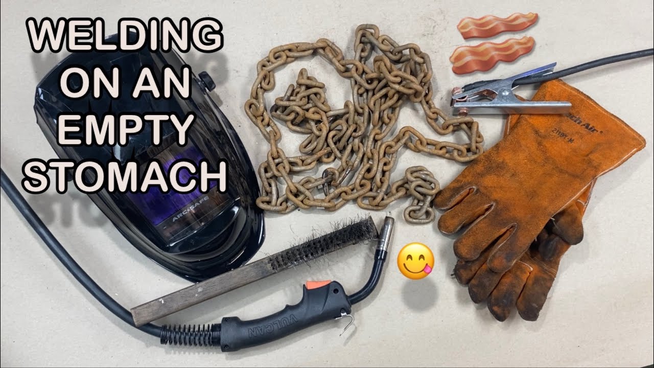 Welded Chain Table Legs - YouTube