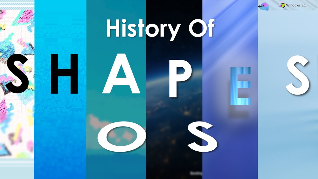 Shapes OS History - A fanmade Operating System - YouTube
