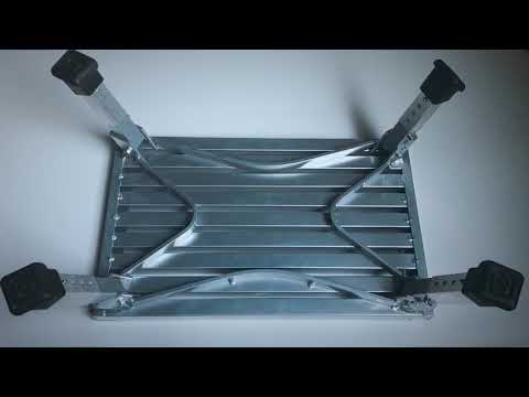 Portable and Adjustable Caravan Step - YouTube