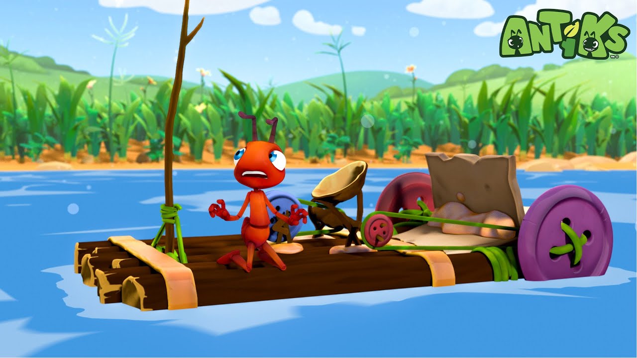 Ants Build A Ship | Antiks | Moonbug Create - YouTube
