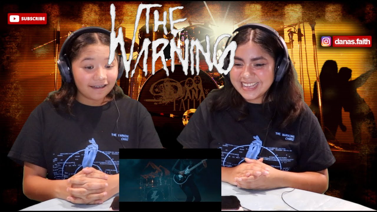 Two Girls react To The Warning - MARTIRIO (Official Music Video) - YouTube