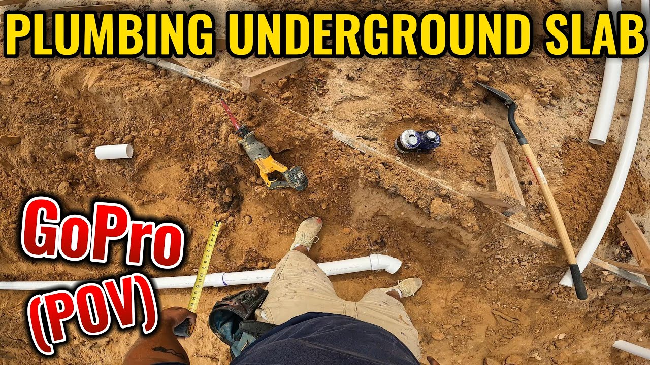 Exploring Plumbing Under Ground Slab through a New Perspective - YouTube