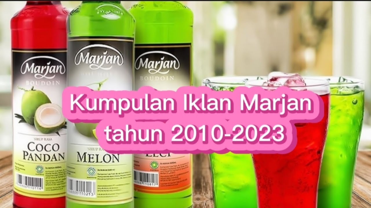 Kumpulan iklan Marjan tahun 2010-2023 - YouTube