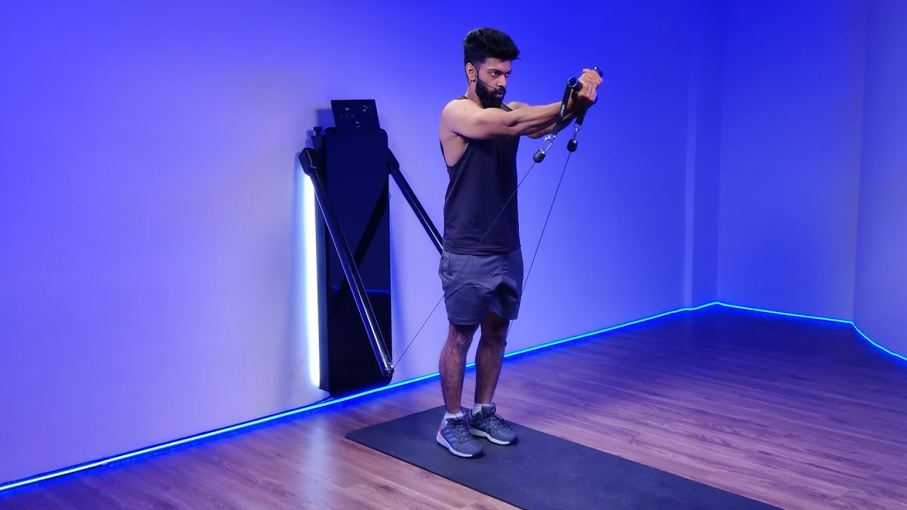 Upward Chest Flies | Aroleap X - YouTube