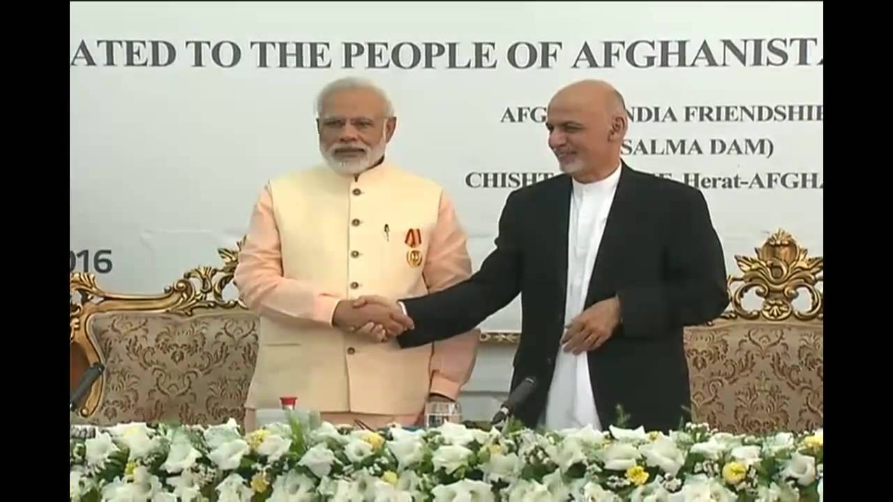 PM Narendra Modi received the Afghanistan's Highest Civilian Honour Award Amir Amanullah Khan ...