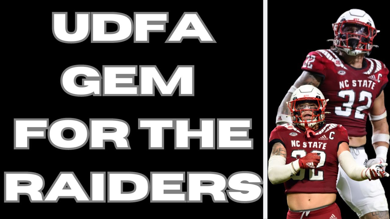 UDFA LB Drake Thomas could be a DEFENSIVE GEM for the Las Vegas Raiders ...