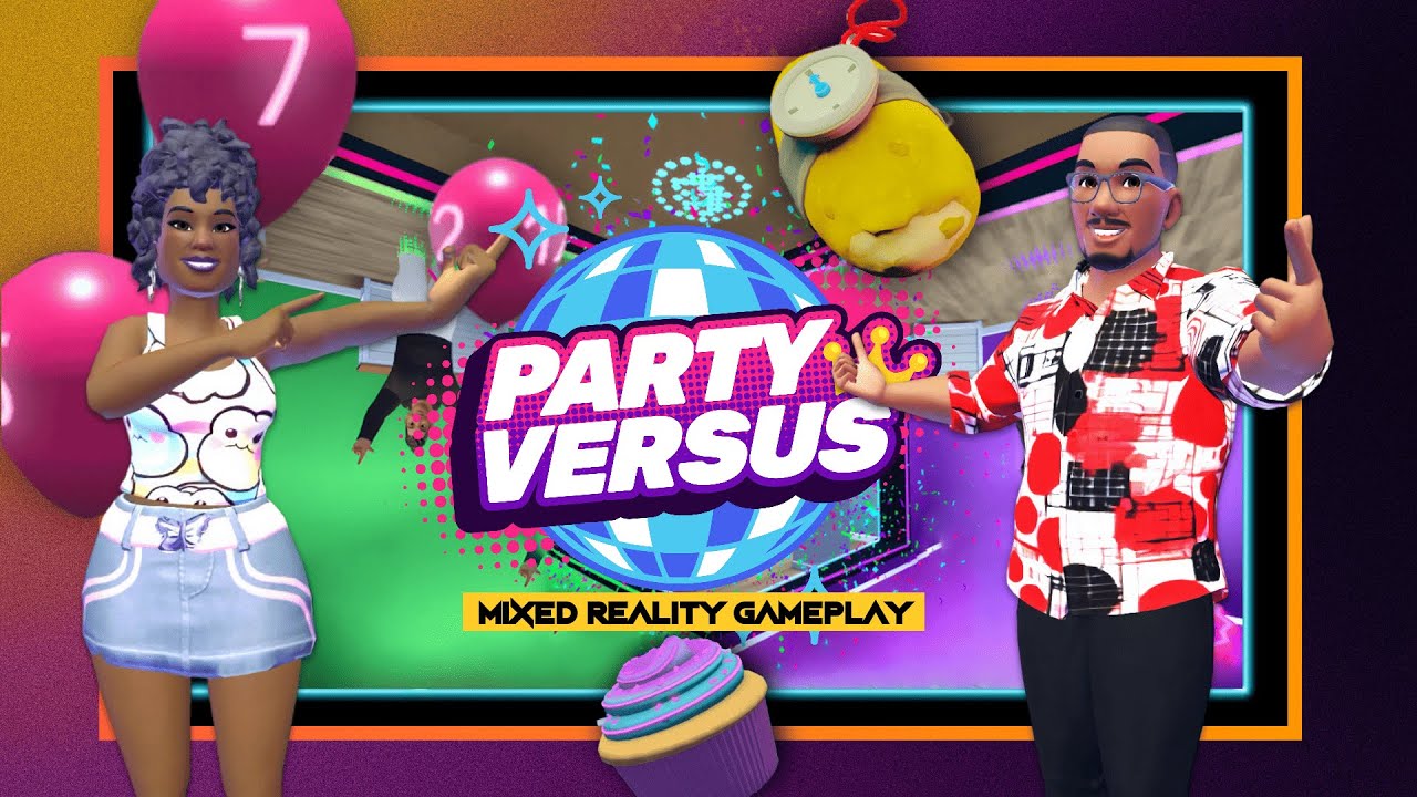 Best Mixed Reality Party Game On Quest!| Party Versus - YouTube