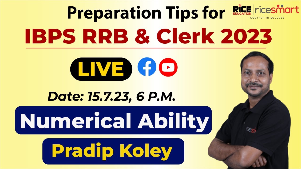How To Prepare Numerical Ability For IBPS RRB & Clerk Exam-Special ...