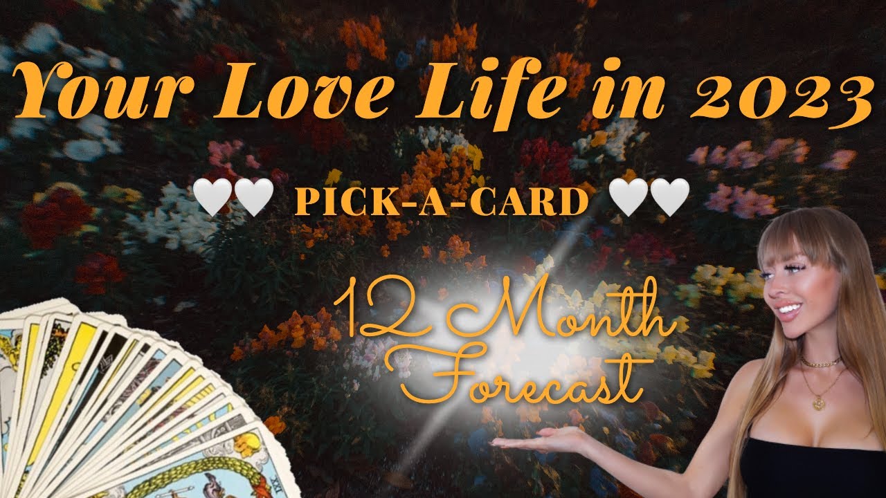A PEEK INTO YOUR LOVE LIFE IN 2023 ️ WITH MONTH BY MONTH CARD PULL! ️ ...