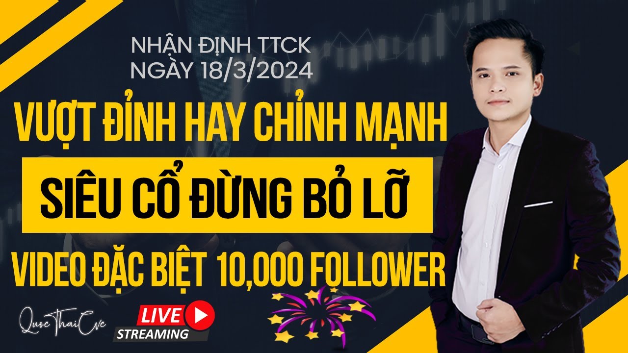 Chứng khoán hôm nay | Nhận định thị trường 18/3/2024: Vượt đỉnh hay ...