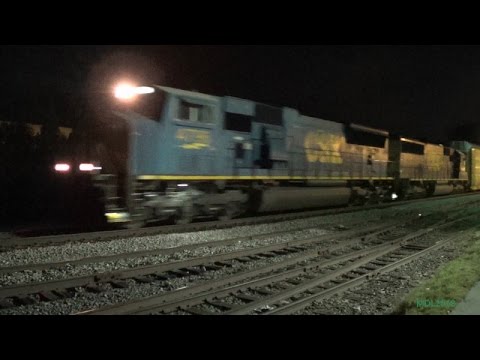 HD: CSX 4796 leads CSX Q211-28 in Marietta, GA - YouTube