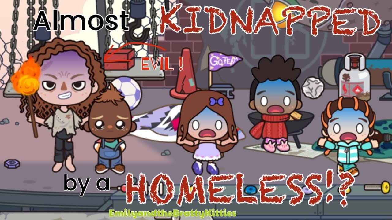 Almost KIDNAPPED by a HOMELESS?! l Miga World Sad Story - YouTube