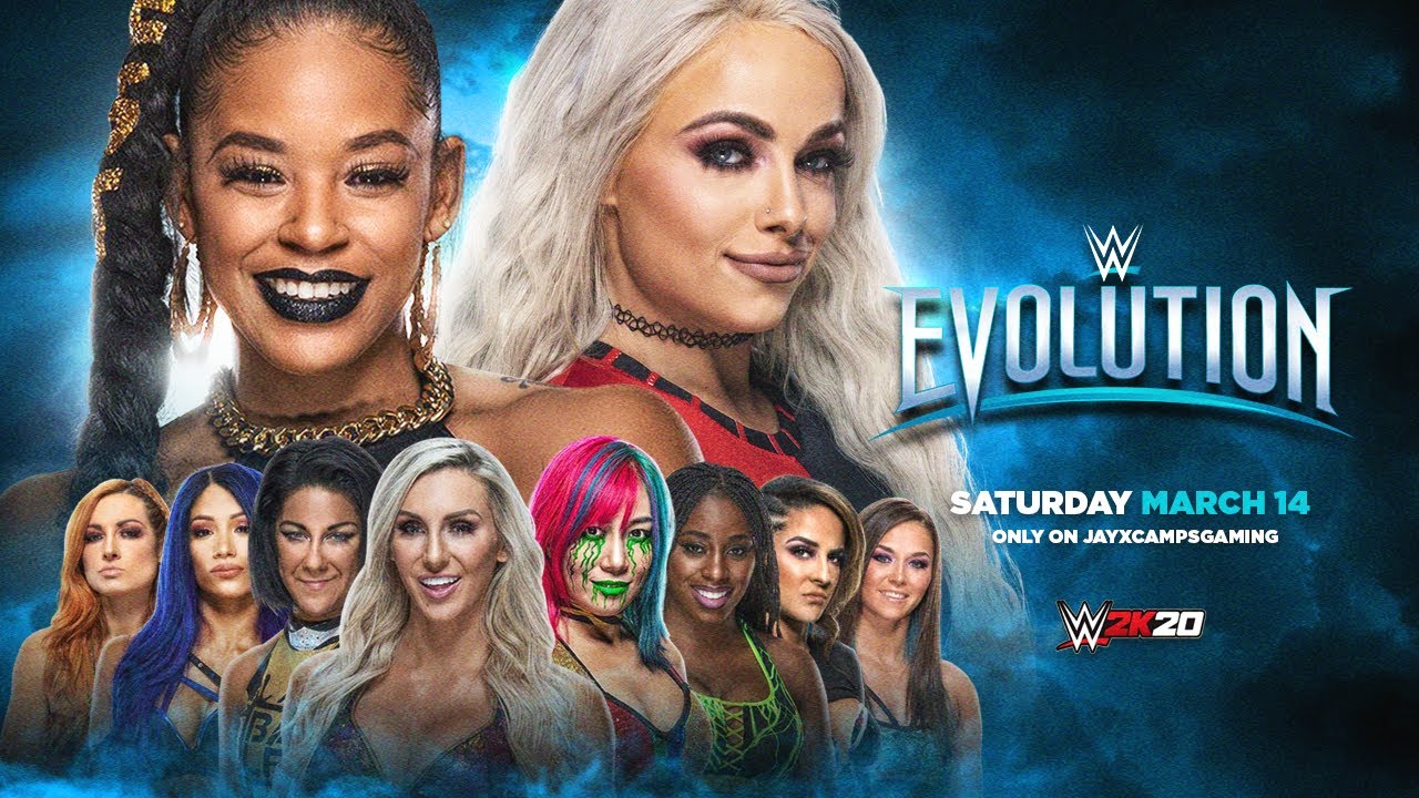 WWE 2K20 Universe Mode - WWE Evolution Official Match Cards - YouTube