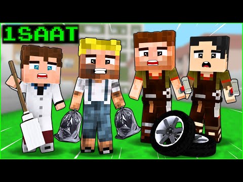 MİNECRAFT İŞÇİ ÇOCUKLARIN HAYAT FİLMİ! 😥 -Minecraft