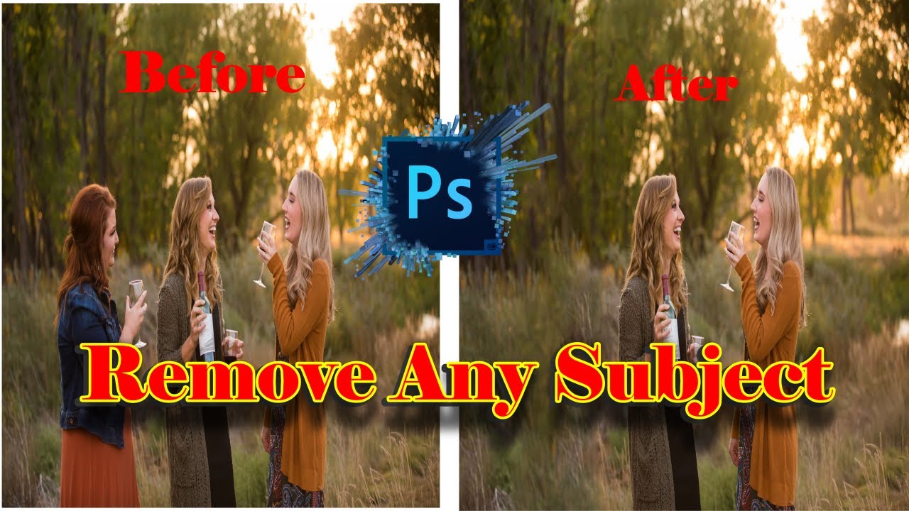 How To Make Remove Person and Any Subject in Adobe Photoshop cc 2020 ...