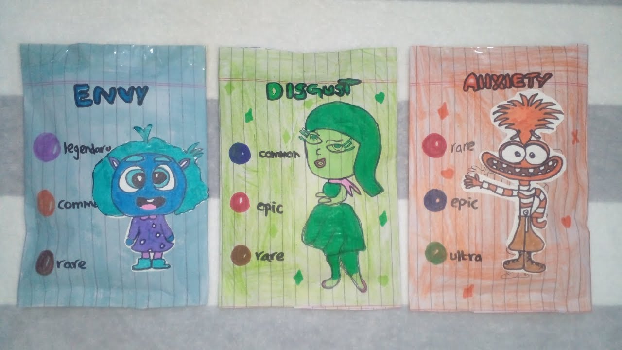 INSIDE OUT 2 blind bags opening || ASMR unboxing - YouTube