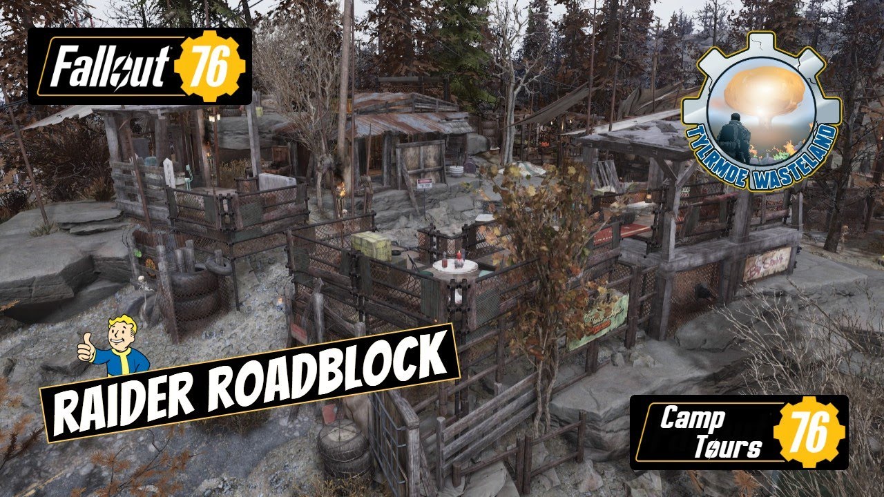 Fallout 76 - Raider Roadblock - YouTube