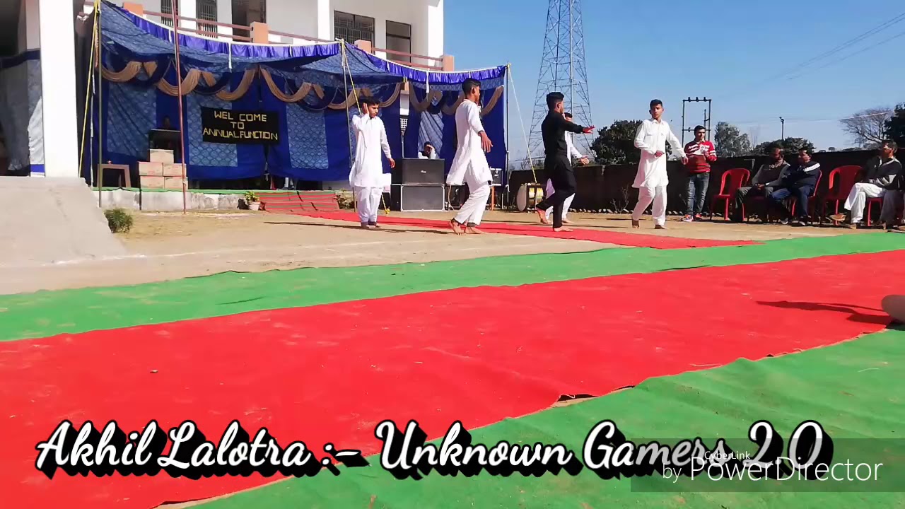 Jawahar Model High school phinter billawar | Annual function | 10th ...