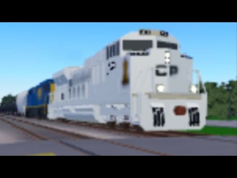 CP 7023 Leads CSX Tanker Train in Ro-Scale SRI Terminal - YouTube