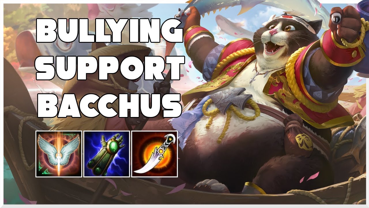 Bacchus Support Belly Flopping His Way to Victory | Bacchus Build - YouTube