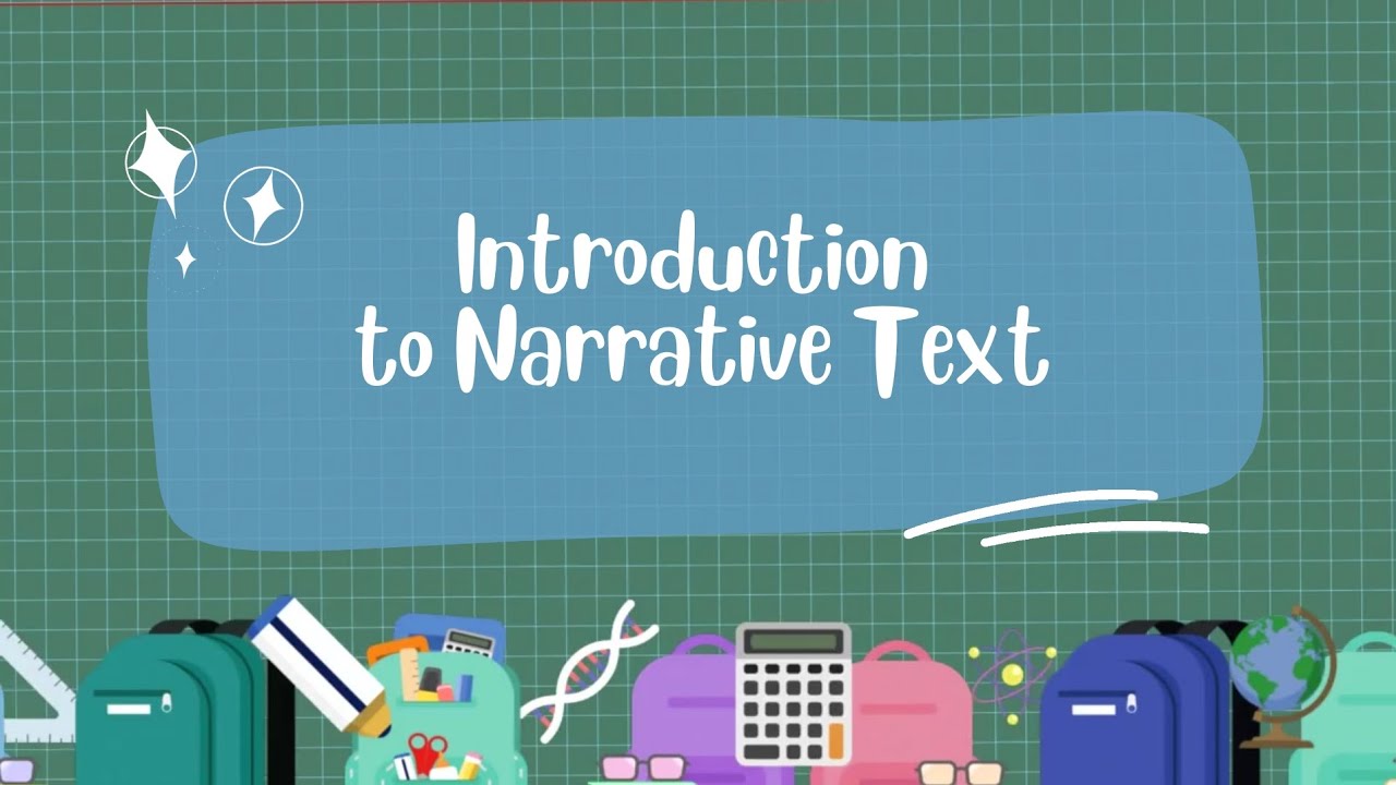 Introduction to Narrative text - YouTube