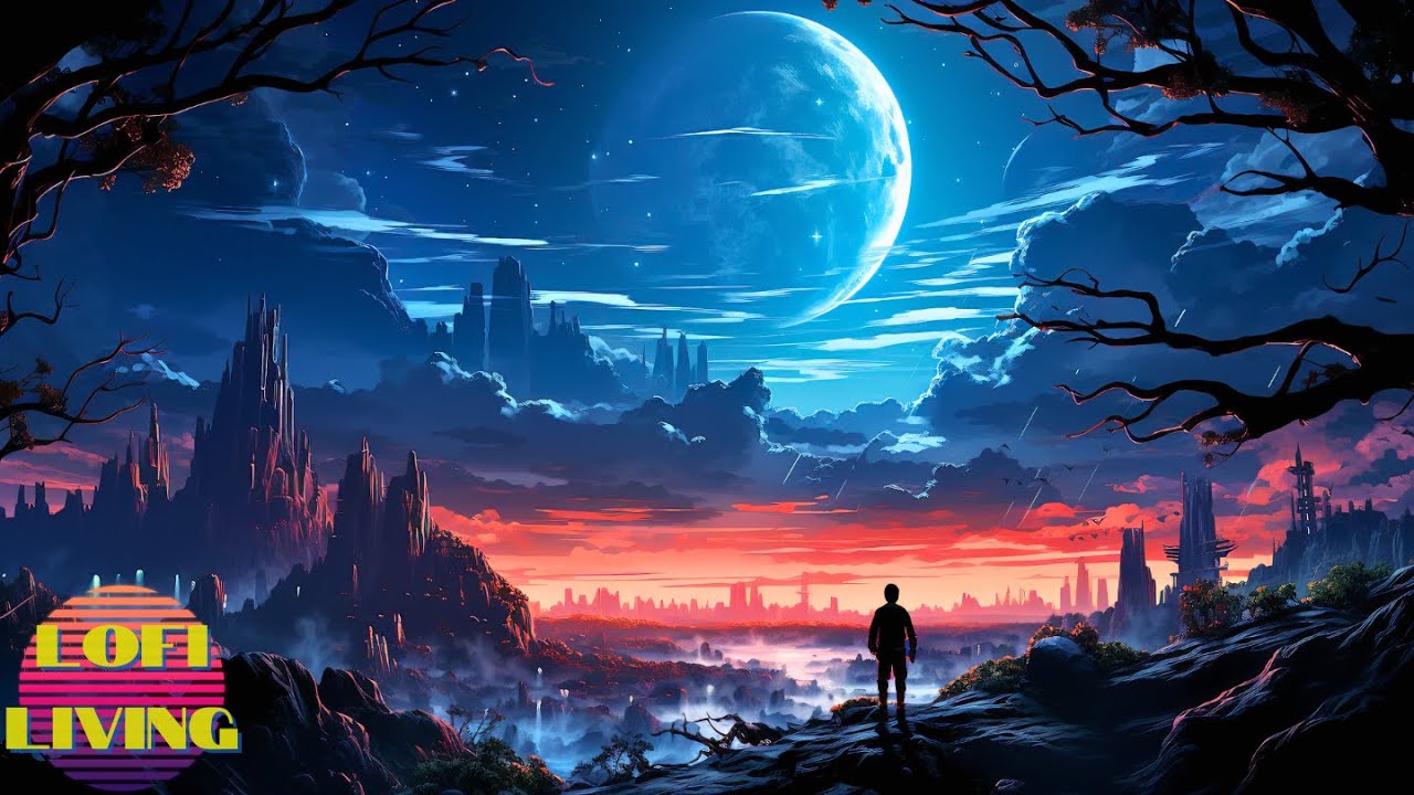 Ambient Synthwave Visualizer: Relaxing Beats and Stunning Visuals - YouTube