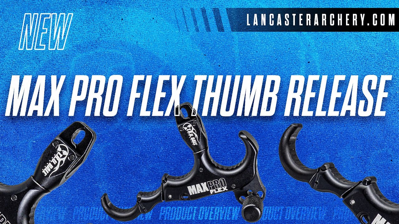 TRU Ball Max Pro Flex Thumb Button Archery Release - YouTube