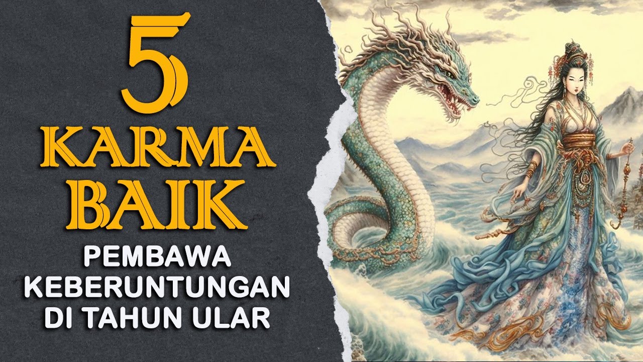 5 Karma Baik di tahun Shio Ular Pembawa Keberuntungan | Buddha | Rakit ...