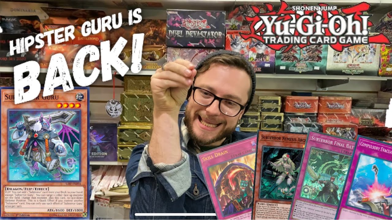 Updated Subterror Yu-Gi-Oh! Deck by Zack the Hipster Guru 2019 - YouTube