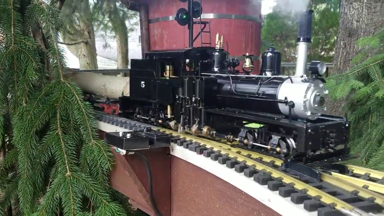 Richs Accucraft 3 Ft Gauge 28 Ton Class B shay On The Indian Creek ...