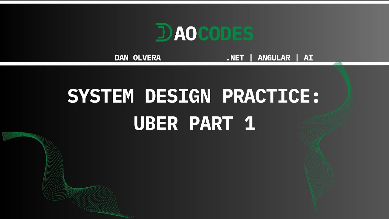 System Design Practice: Uber Part 1 - YouTube