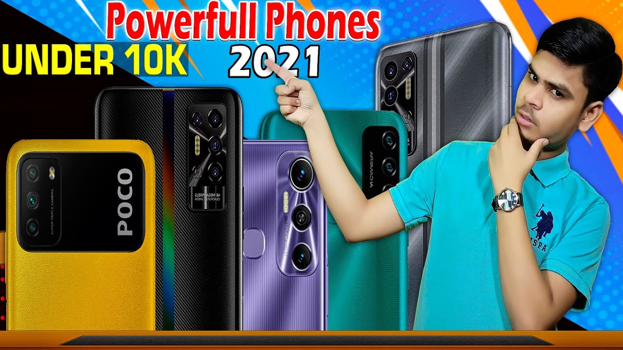 Top 5 Best Smartphones Under ₹10,000 Budget⚡⚡⚡September 2021 | Phone ...