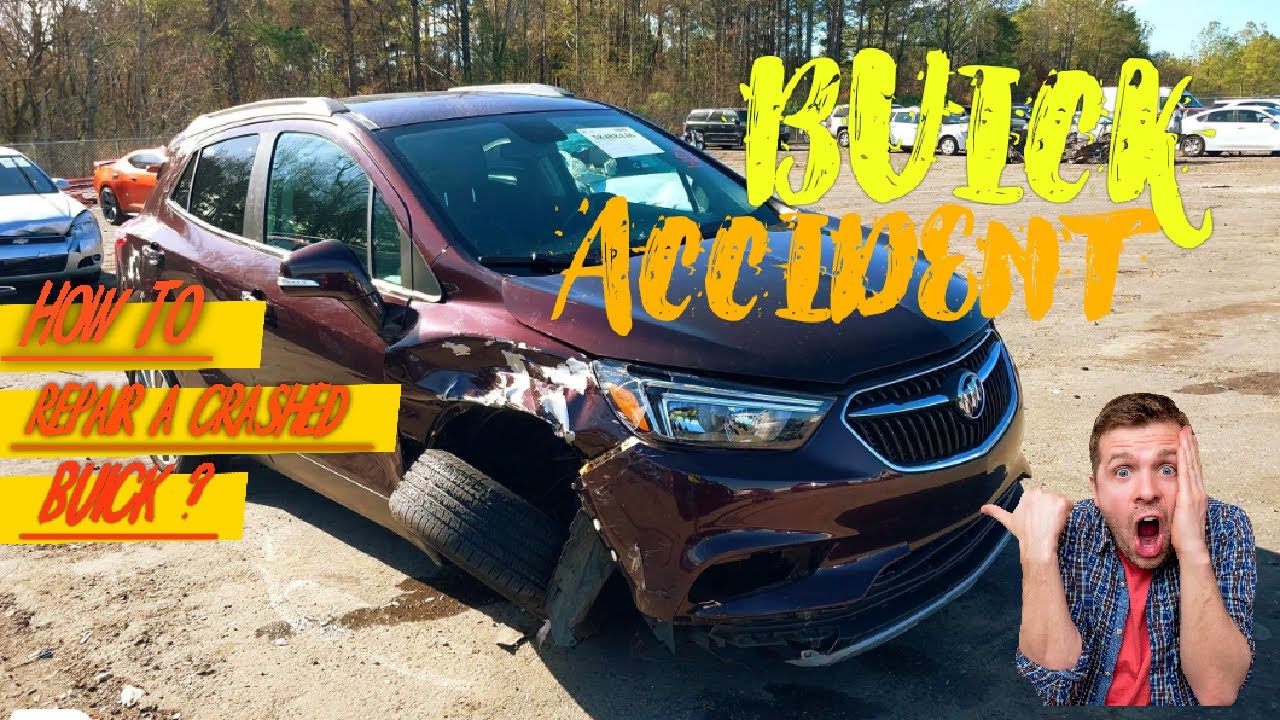How to repair a crashed Buick?😱 #car #frontbumper #crash #repair #howto ...