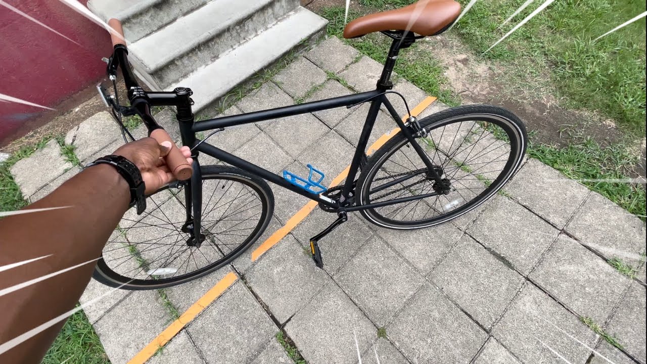 Trying Out My New Lightweight Single Speed Bike - YouTube