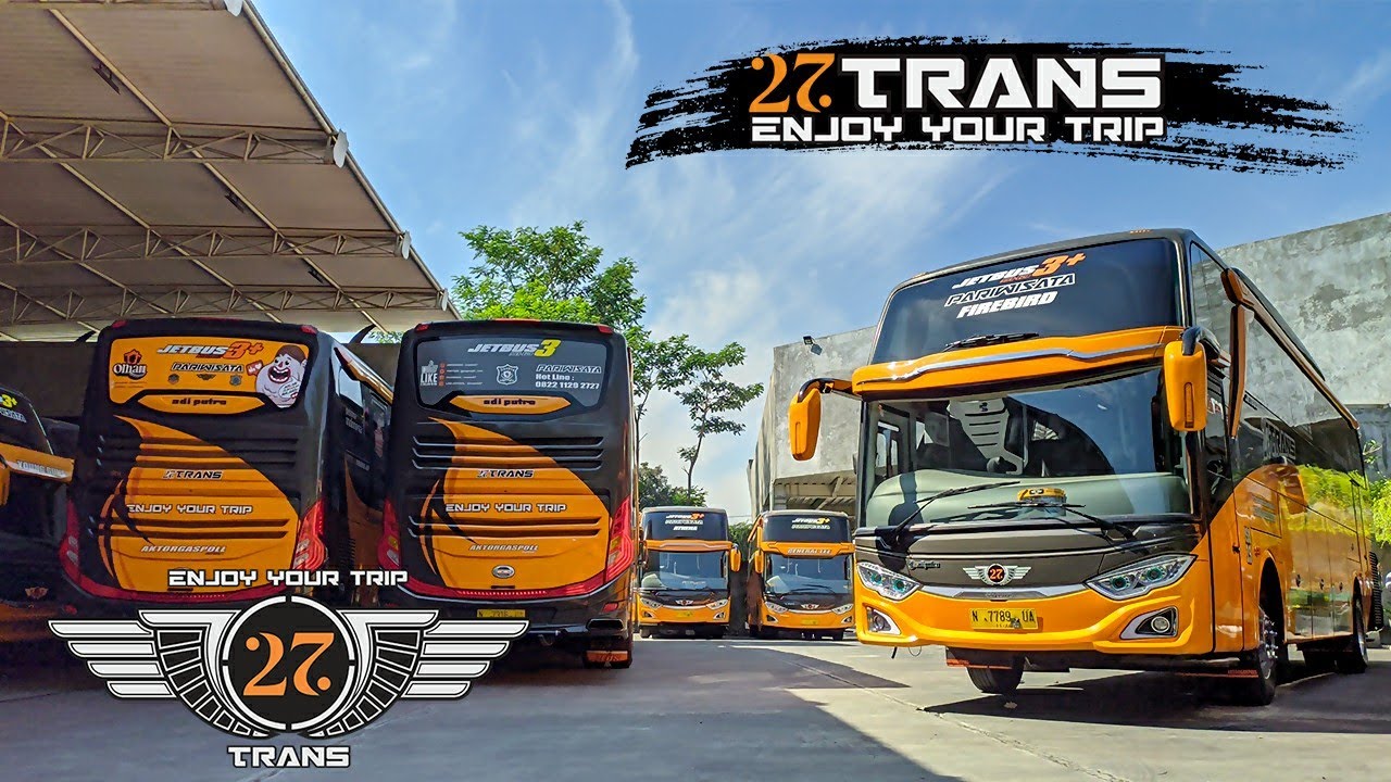 Mengunjungi Garasi Bus "27 TRANS" & Melihat Bus Untuk Armada Roketto ...