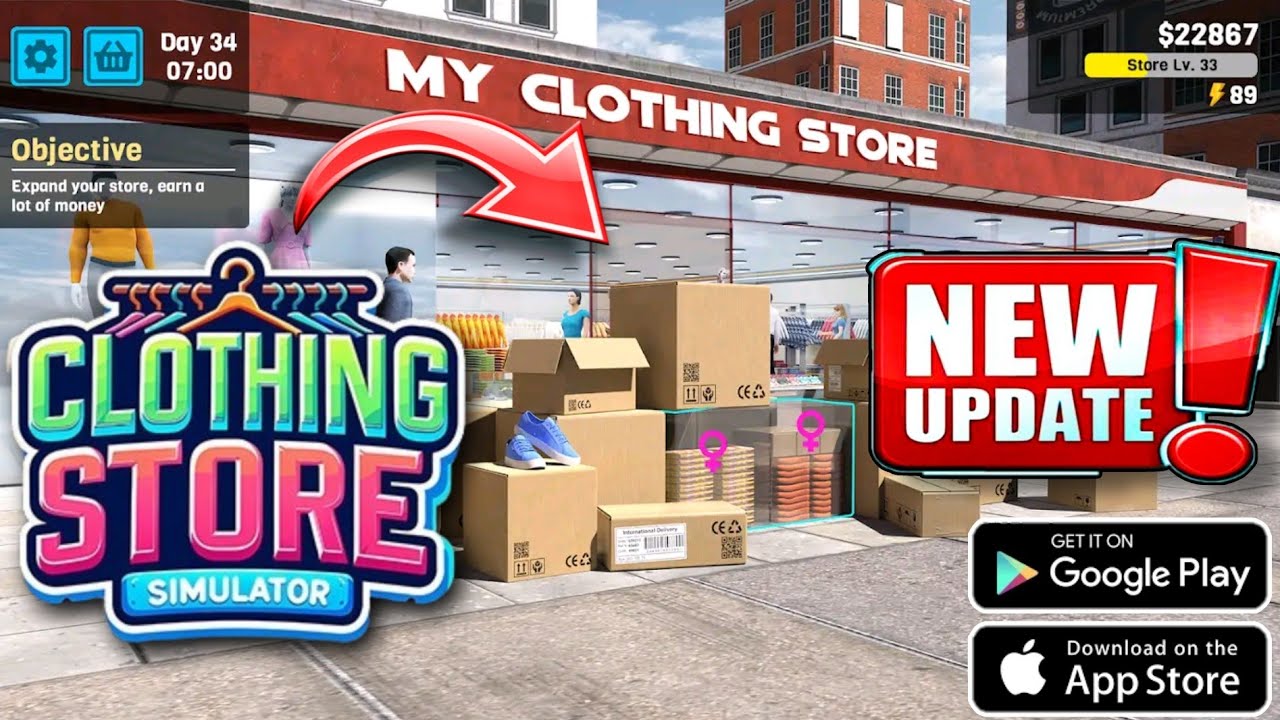 NOW UPDATE CLOTHING STORE SIMULATOR MOBILE 🎯🇮🇳 - YouTube
