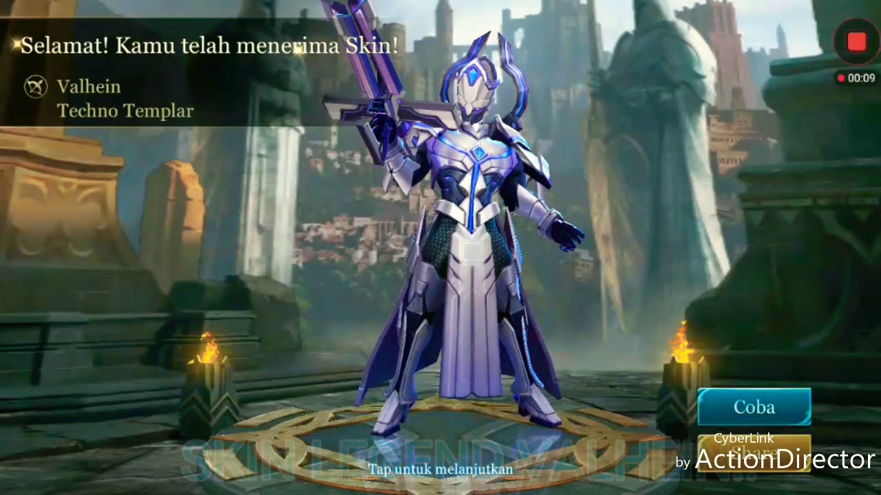 SKIN LEGEND VALHEIN - YouTube