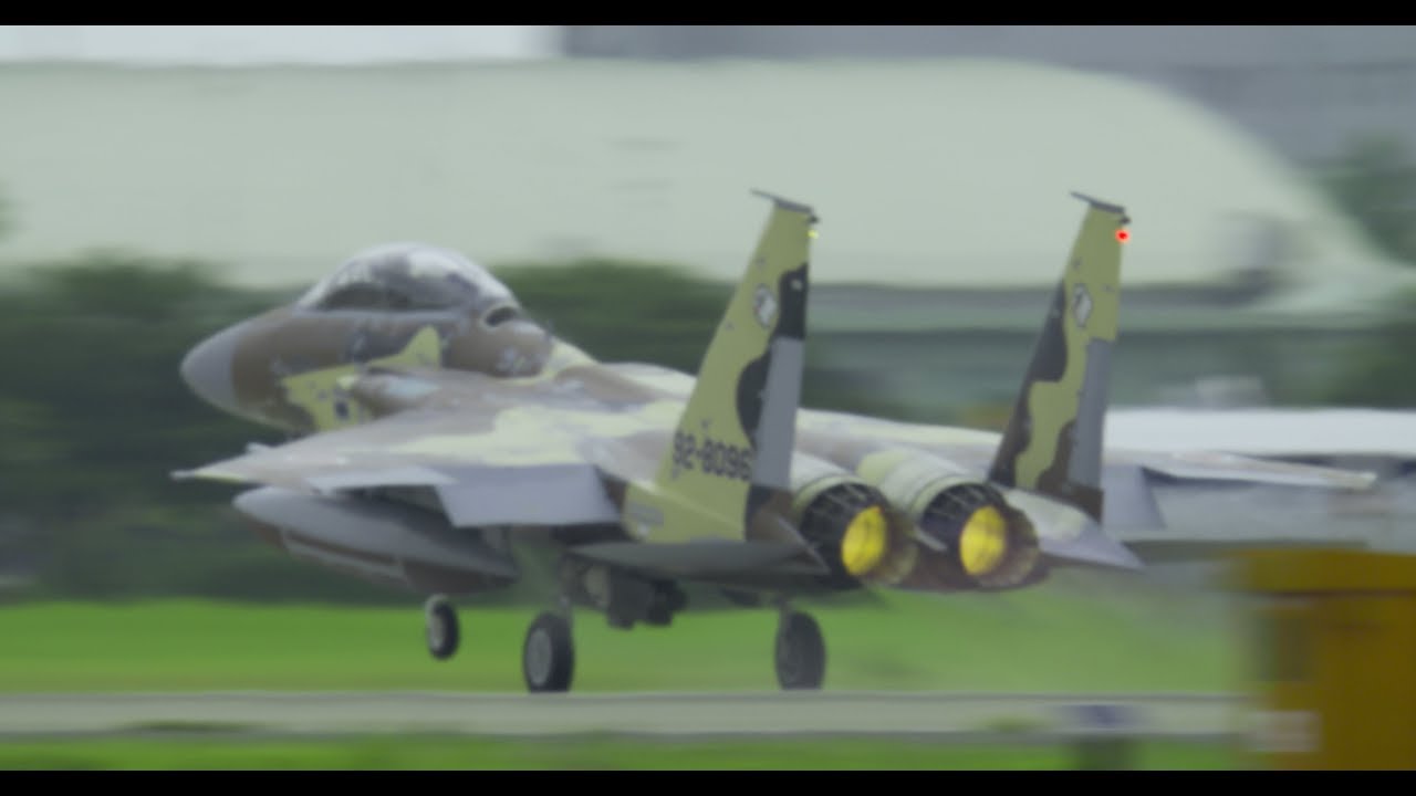 小松基地所属F-15J Aggressorアグレッッサー - YouTube
