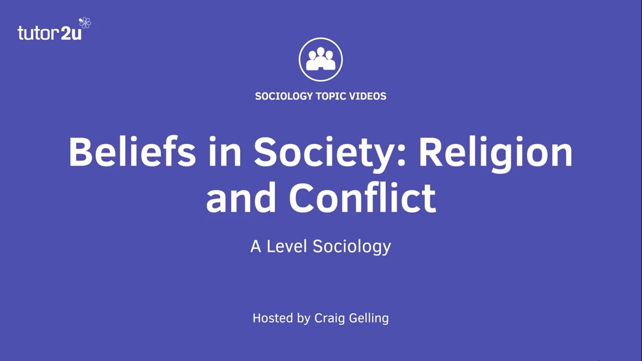 Religion and Conflict | Beliefs in Society | A-Level Sociology - YouTube