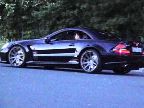 1217HP SL65 AMG Black Series ..Crazy Drift and Wheel Spin