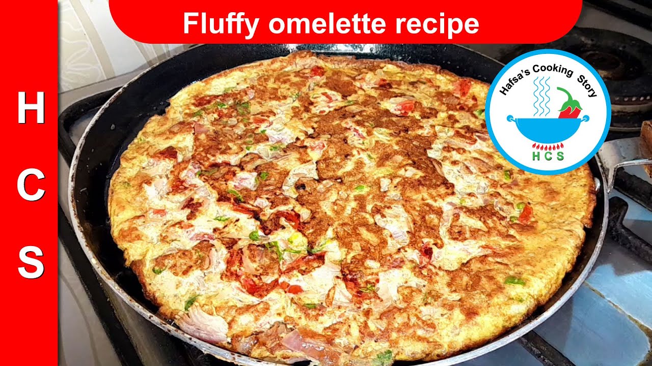 Easy omelette breakfast recipe | How to make fluffy Omelette at home ...