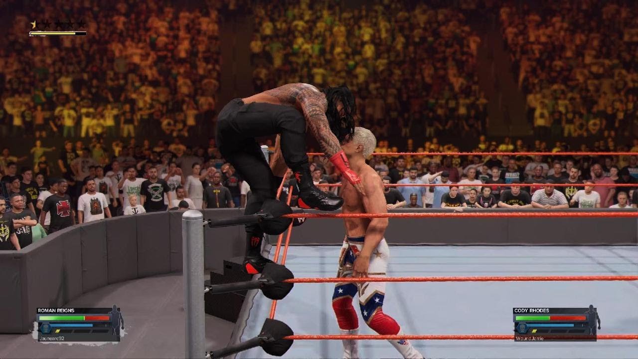 WWE 2K24 Me One Ref Zero - YouTube