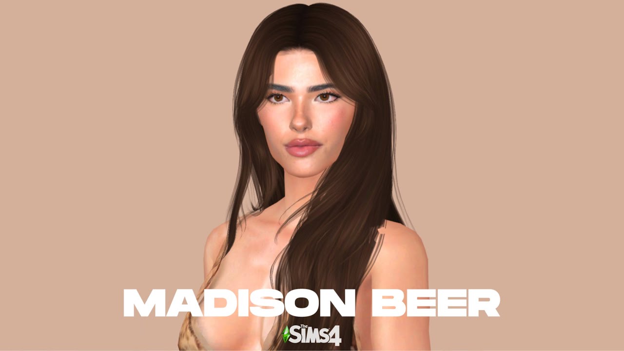 🩰 MADISON BEER SIMS 4 🩰 The Sims 4 CAS - YouTube