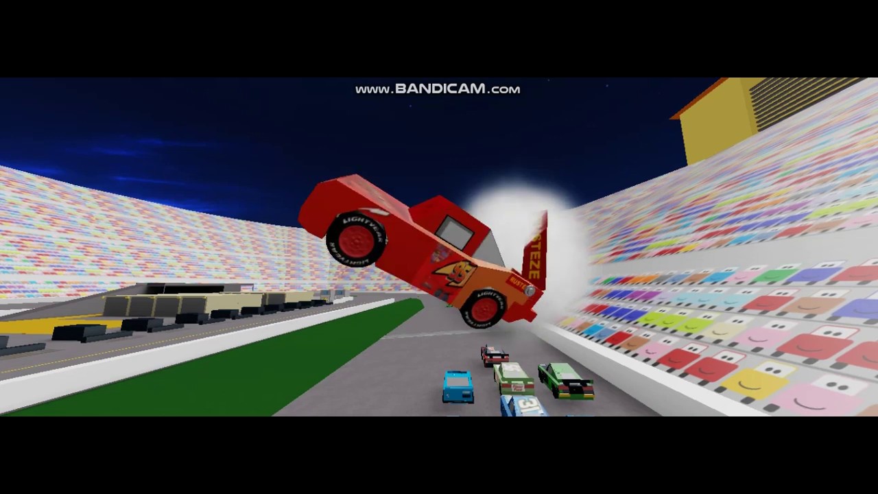 Cars 3 El Accidente De McQueen Remake En Roblox - YouTube