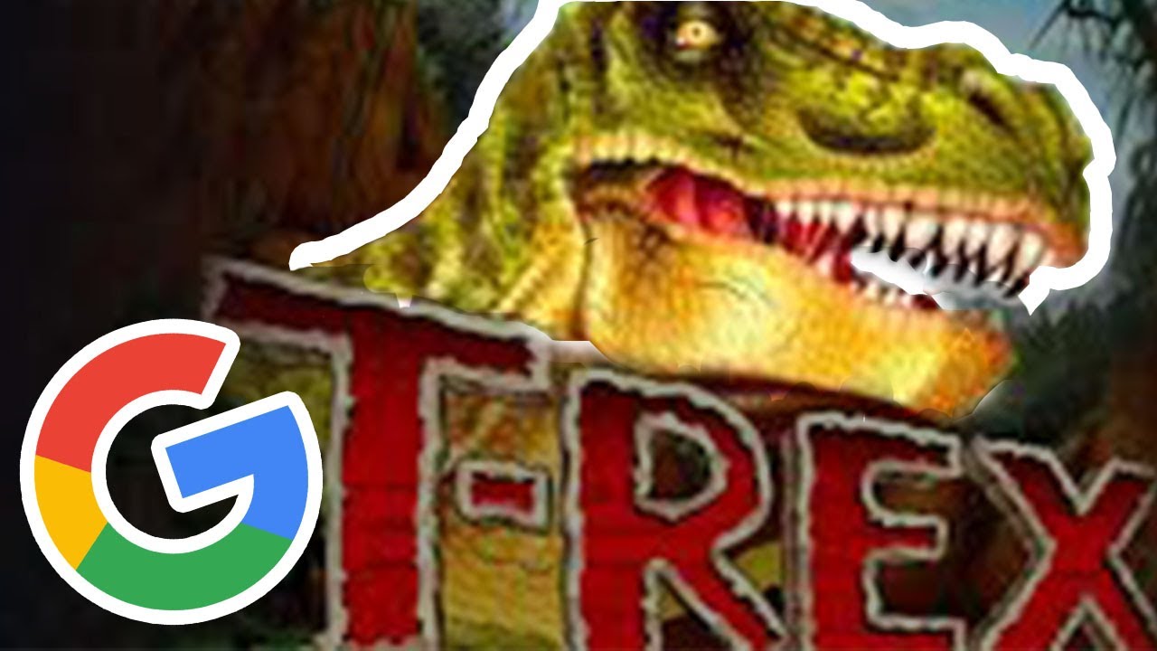 My Best mobile/pc game 2018 - Google's T-Rex 😂 - YouTube