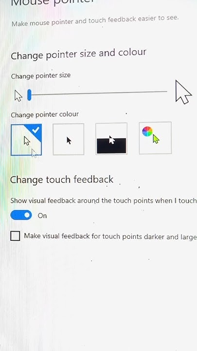 How to change mouse pointer in Desktop Pc? - YouTube
