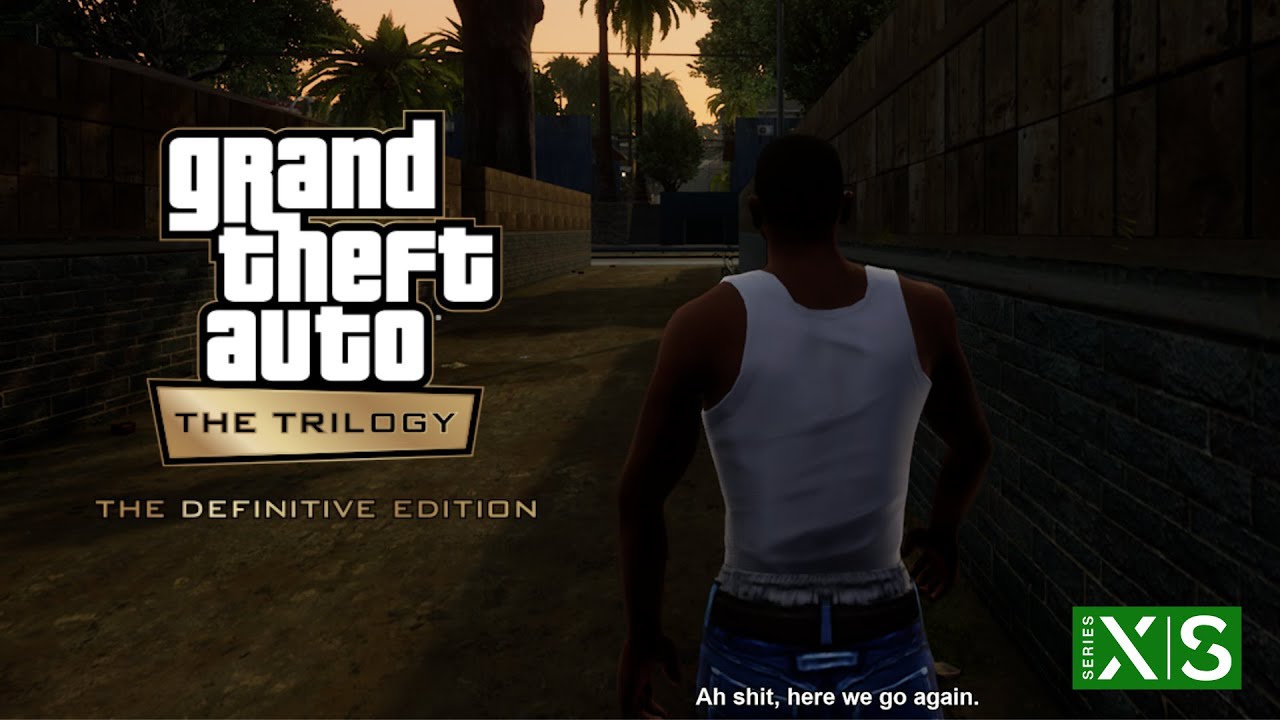 GRAND THEFT AUTO SAN ANDREAS : THE DEFINITIVE EDITION GAMEPLAY | XBOX ...