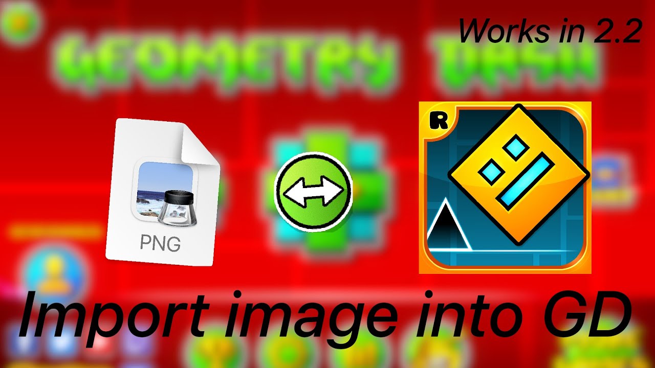[outdated, just use the geode mod] Import image into GD (works in 2.2 ...