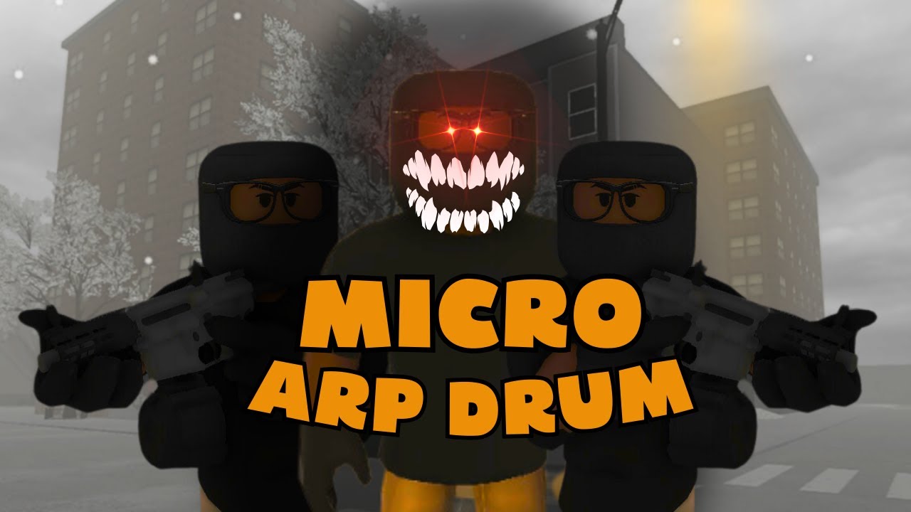 I slid on my OPS wih a MICRO ARP DRUM in Roblox South Bronx The ...